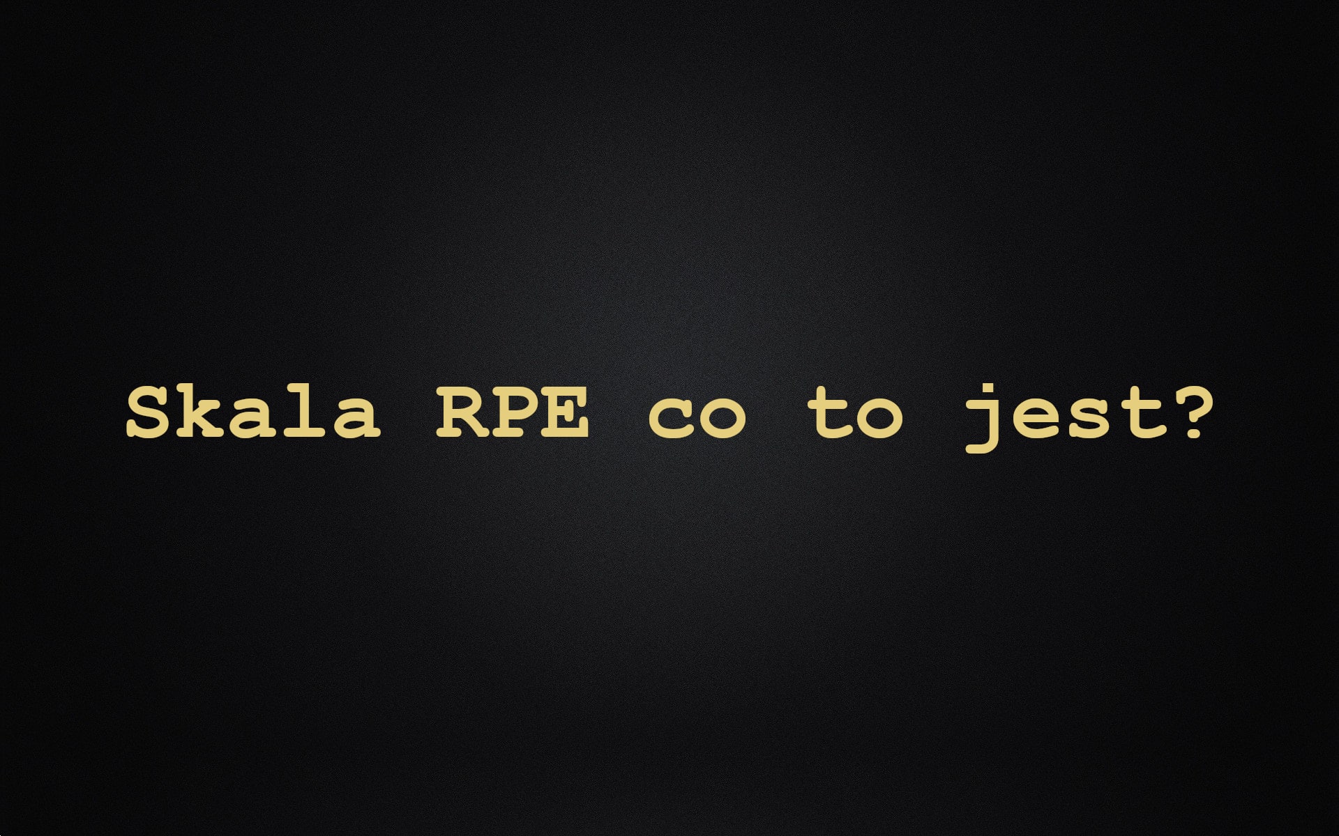 Skala RPE i RIR Czyli Jak Zrobić +211% Efektów, Trenując Lżej
